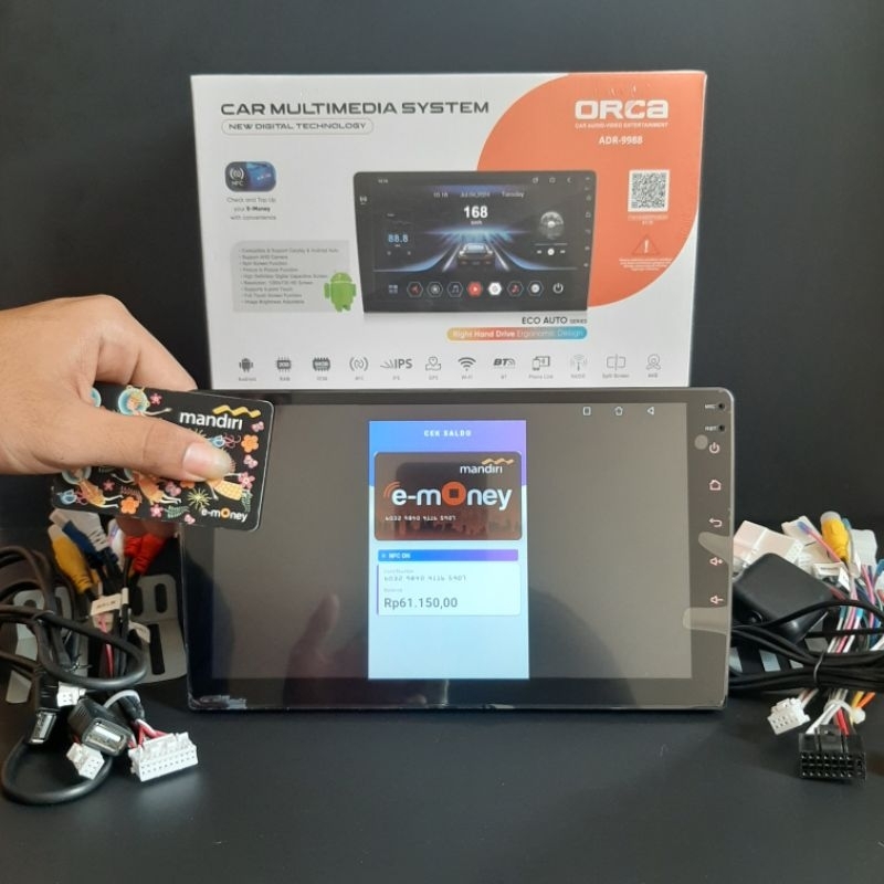 Jual HEAD UNIT ANDROID ORCA NFC 10 inch ECO AUTO SERIES TERBARU RAM 2 ...