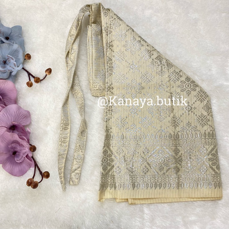 Jual Songket samping melayu // rumpak melayu // kain songket samping ...