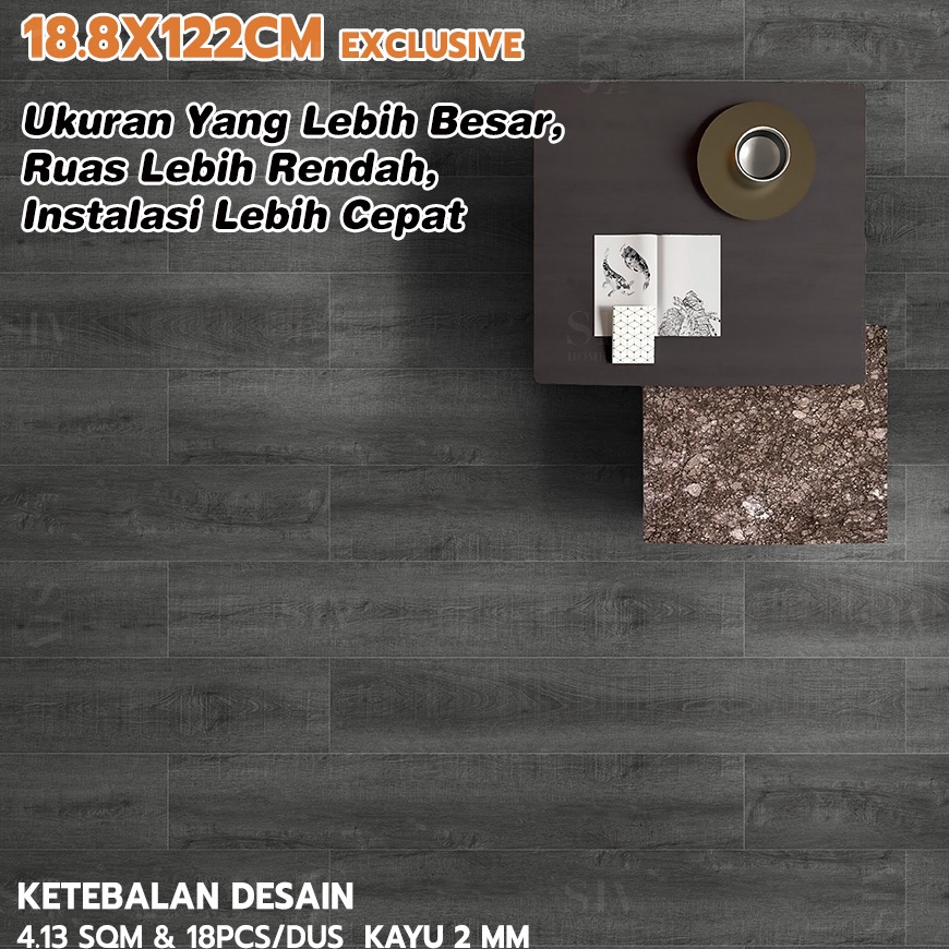 Jual Harga Bagus SIV 1 dus Lantai Vinyl Stiker Perekat Vinyil Lantai ...