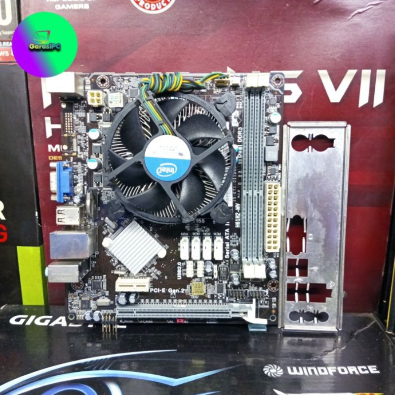 Jual PAKET Motherboard H61 ECS Intel® Core™ i3 No RAM / RAM 4GB / RAM 8GB | Shopee Indonesia
