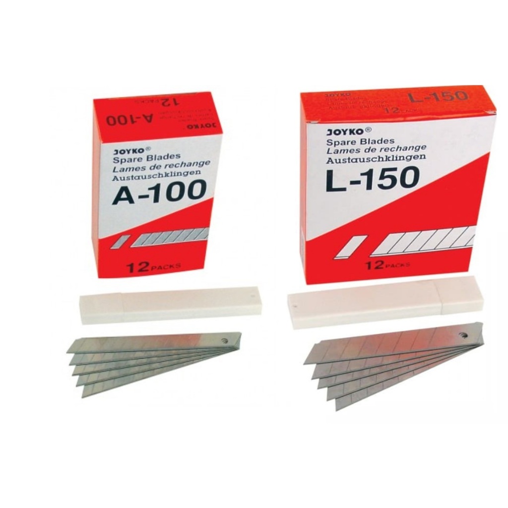 Jual Refill JOYKO Cutter Blade Refill Isi Pisau Pemotong Cutter JOYKO ...