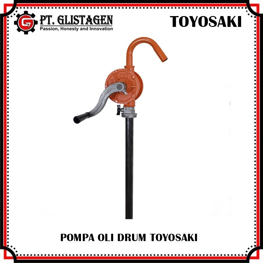 Jual Pompa Oli Drum / Hand Rotary Oil Pump Toyosaki | Shopee Indonesia