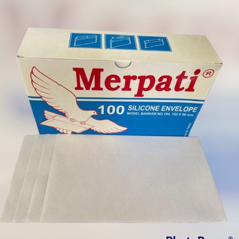 Jual 1 PACK AMPLOP MERPATI BIRU 104 TANGGUNG + LEM 152x90mm | Shopee ...