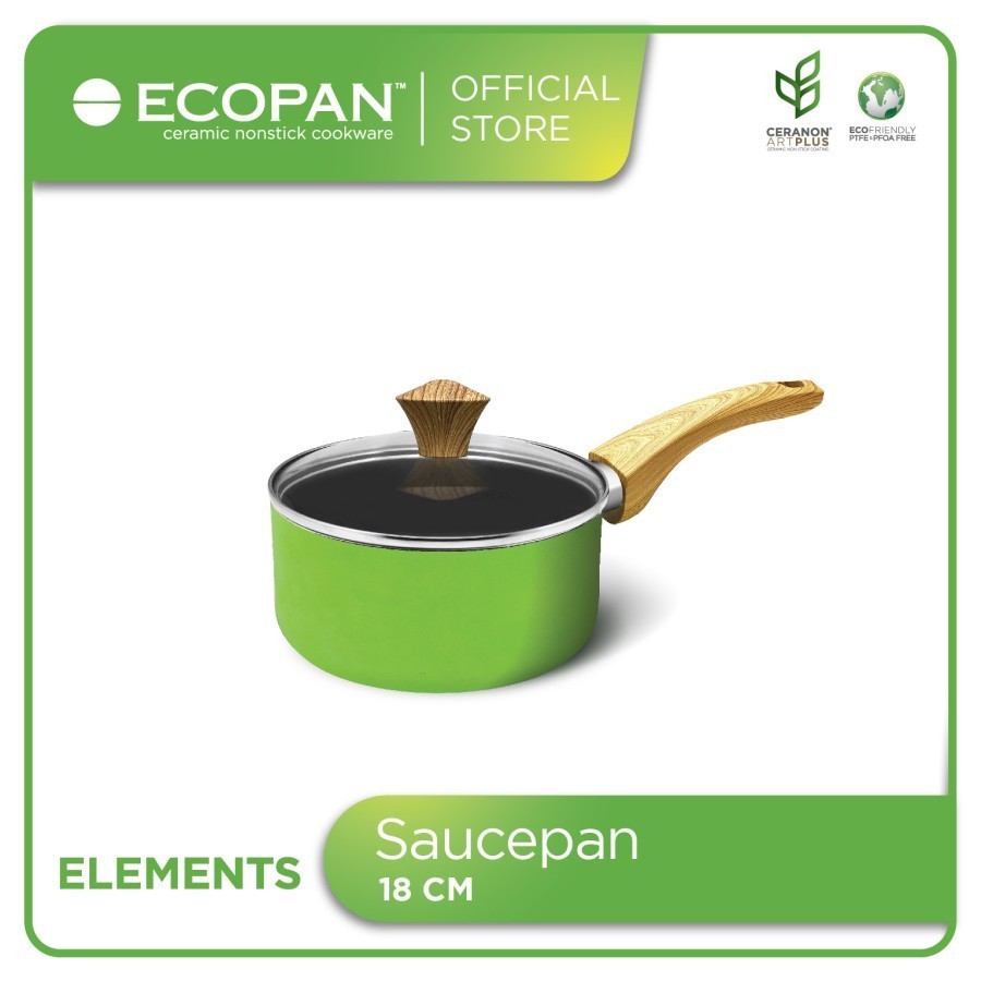 Jual Ecopan Elements Panci Susu / Sauce Pan 18 cm (134851) | Shopee ...