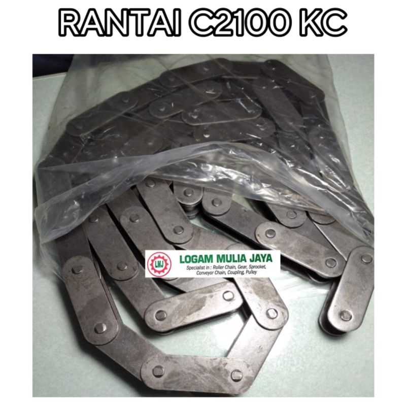 Jual DOUBLE PITCH RANTAI ROLLER CHAIN C 2100 C2100 KC | Shopee Indonesia