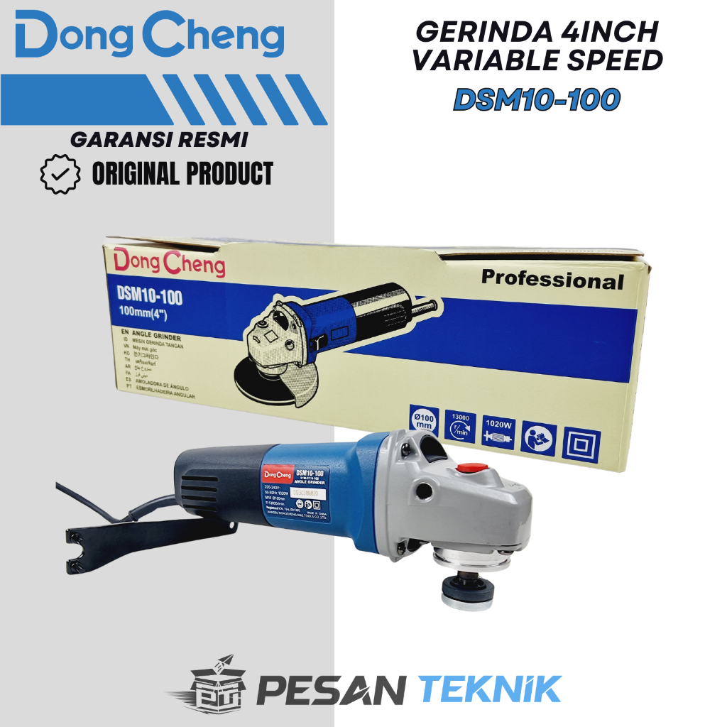Jual Mesin Gerinda Listrik Variable Speed 4" DongCheng DSM10-100 ...