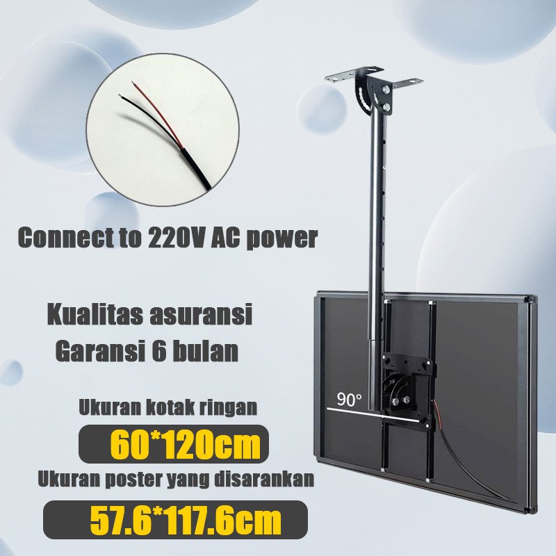 Jual 3 years warranty LED Cafe Menu Board Yang termurah papan menu LED ...