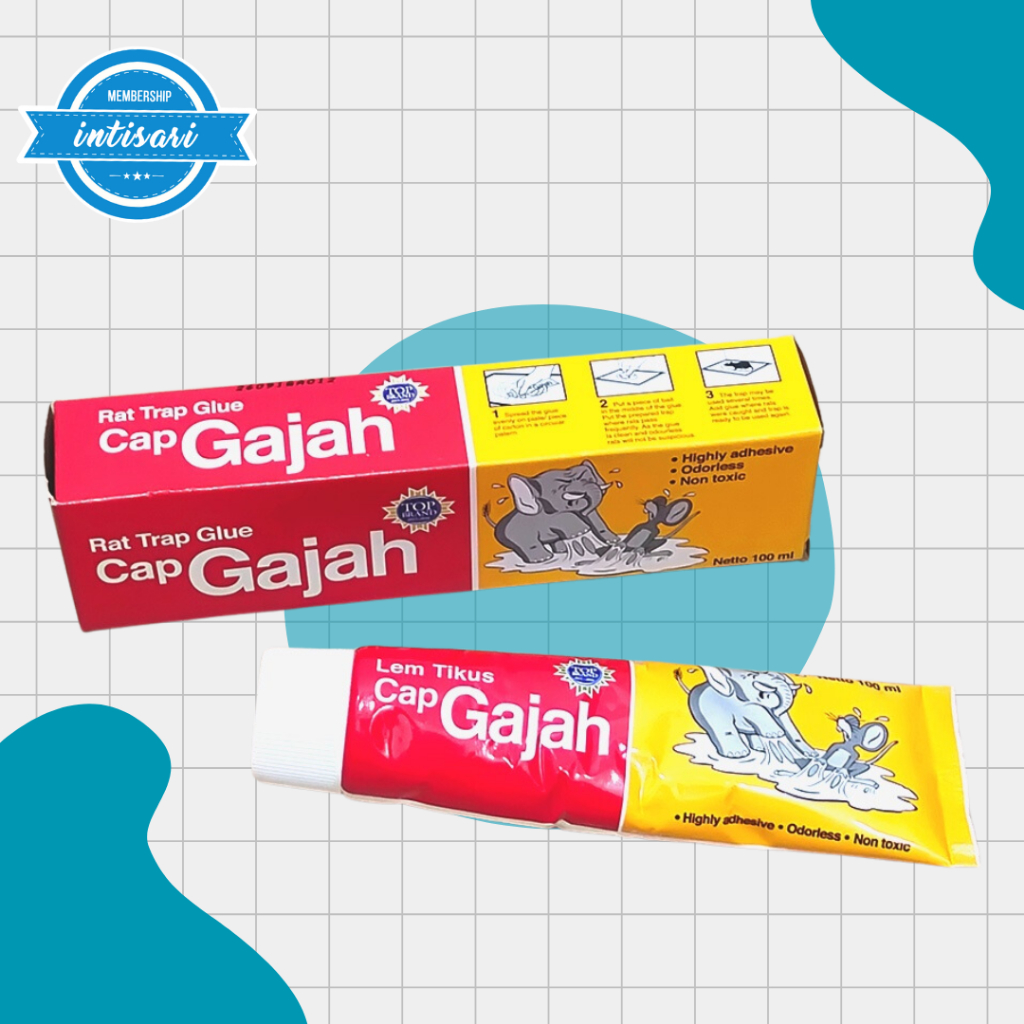 Jual Lem Tikus Cap GAJAH Odol ( PCS ) | Shopee Indonesia