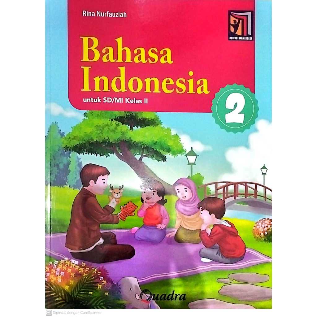 Jual Penerbit Quadra Bahasa indonesia kelas 1 2 3 4 dan 5 6 kurikulum ...