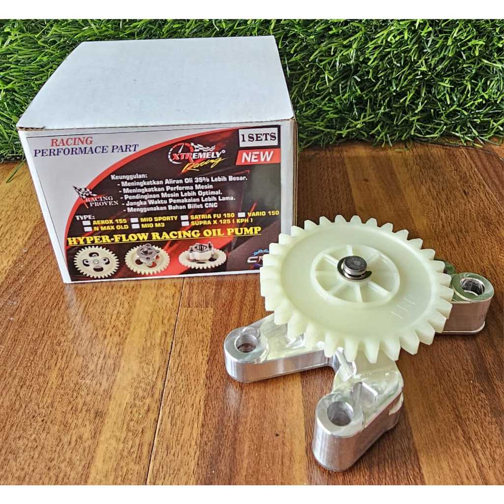 Jual POMPA OLI ( OIL PUMP ) SATRIA FU 150 XTREMELY RACING | Shopee ...