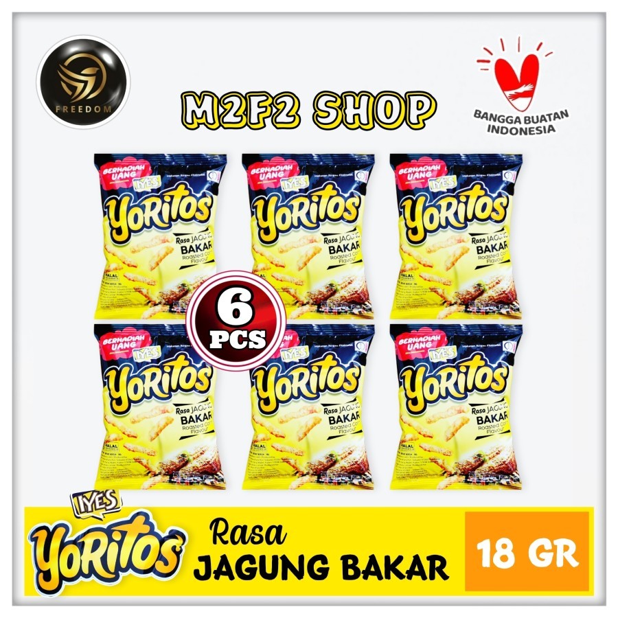 Jual Iyes Snack Yoritos Roasted Corn Flavour | Camilan Rasa Jagung ...
