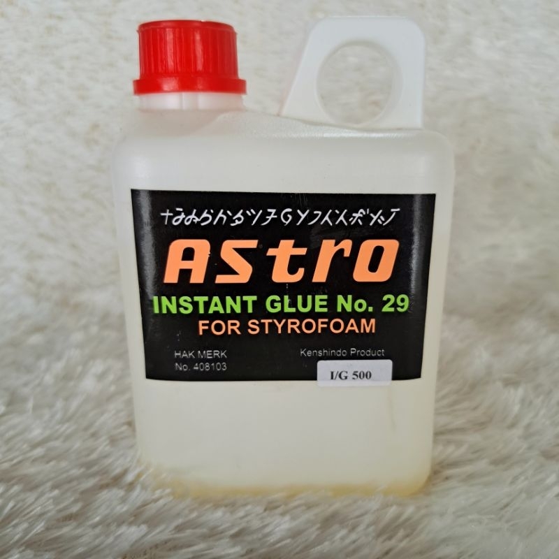 Jual Lem Astro 500ml/Lem Untuk Gabus/Lem Gabus Astro/Lem Sterofoam ...