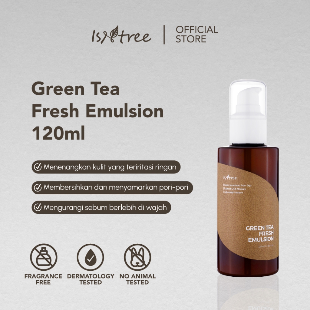 Jual Isntree Green Tea Fresh Emulsion 120ml | Shopee Indonesia