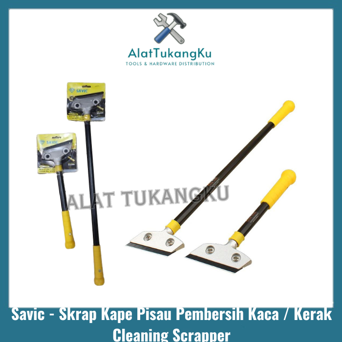 Jual Savic SCRAP/KAPE PEMBERSIH CAT/PISAU PEMBERSIH KACA /CLEANING ...