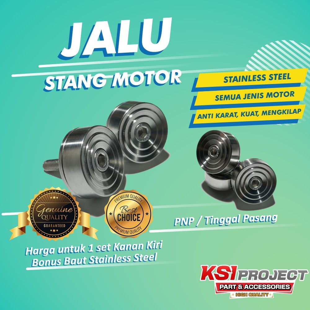 Jual Jalu Stang Motor Bertingkat Universal Stainless Steel Custom Model ...