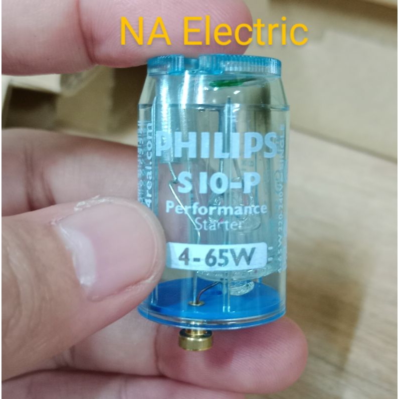 Jual Starter / Sekring Lampu TL / Neon Philips S10-P 4-65W | Shopee ...