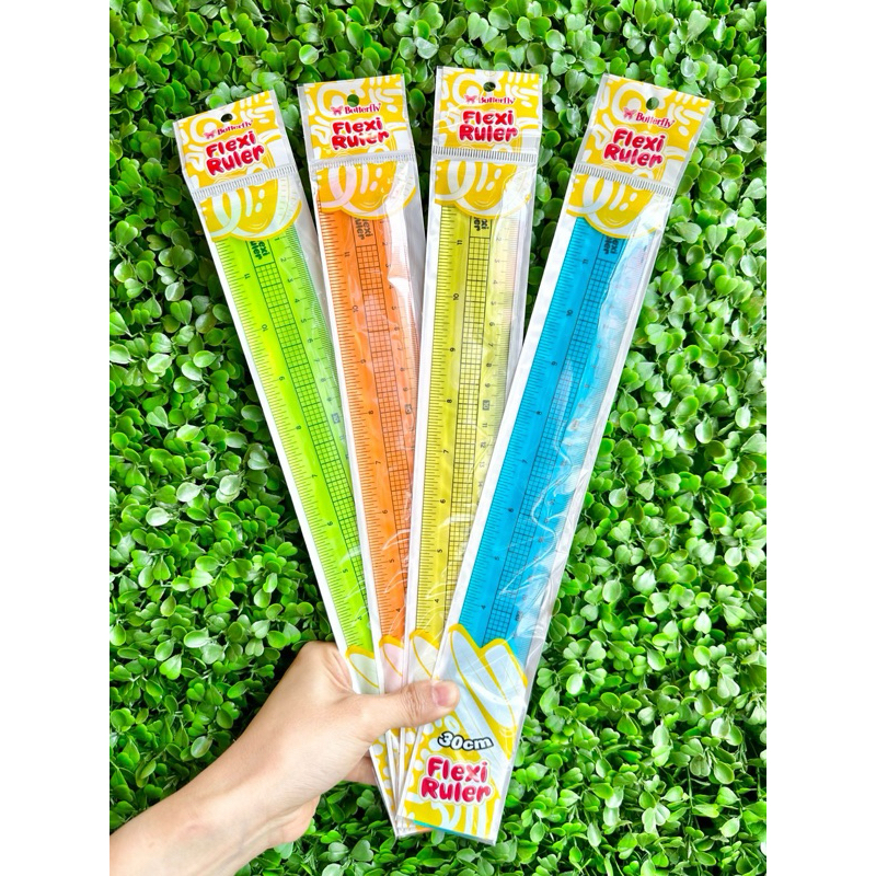 Jual Penggaris BT Flexi Ruler (Tidak Tajam, Dapat Melengkung, Lentur ...