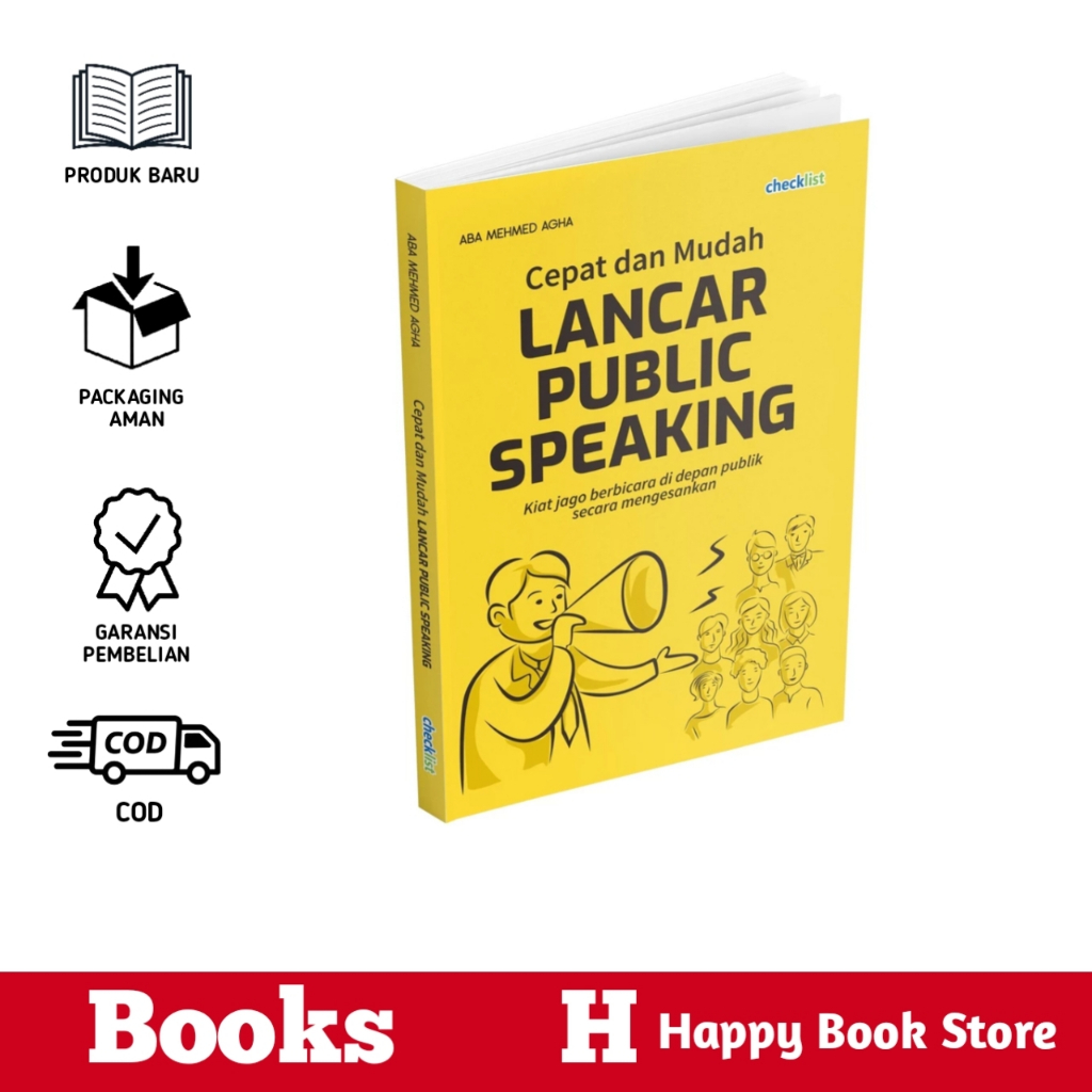 Jual Buku Panduan Cepat dan Mudah Lancar Public Speaking | Shopee Indonesia Jual Buku Panduan Cepat dan Mudah Lancar Public Speaking | Shopee Indonesia