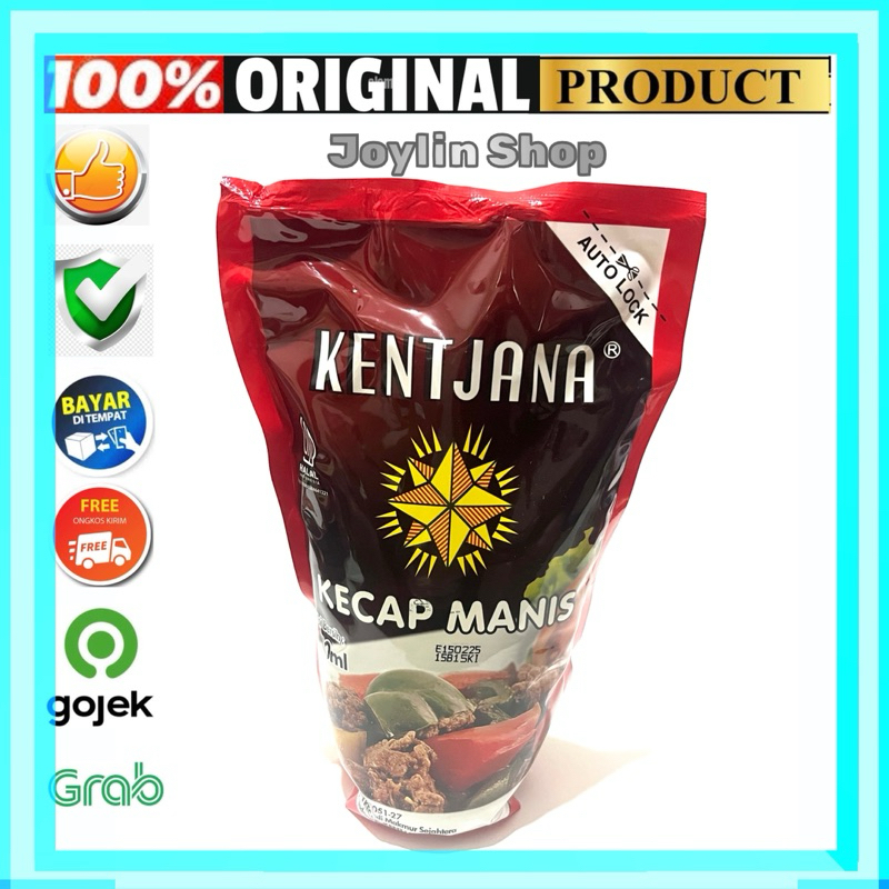 Jual KECAP MANIS KENTJANA REFILL 600 ML | Shopee Indonesia