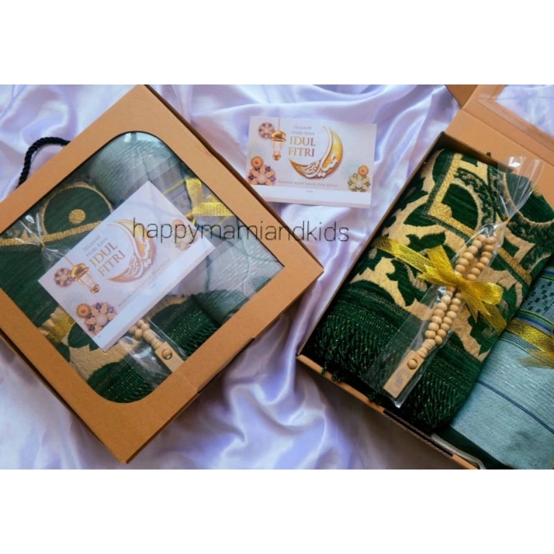 Jual [READY STOCK] sajadah sarung / set alat solat mukena sajadah ...