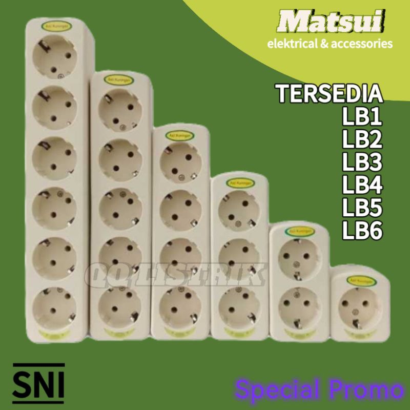Jual STOP KONTAK ARDE MATSUI + LAMPU LB1 LB2 LB3 LB4 LB5 LB6, STOP KONTAK TEMPEL, STOP KONTAK ...