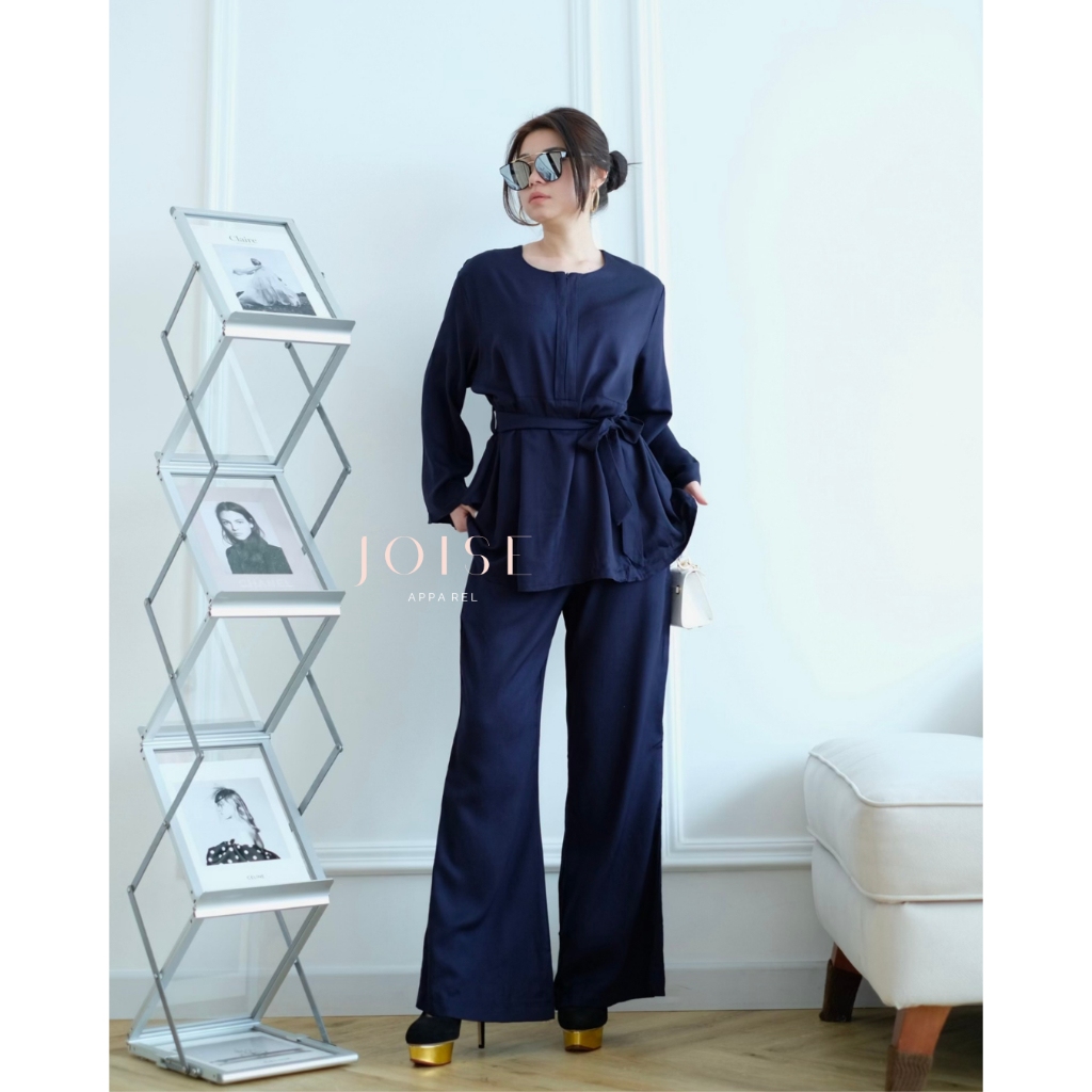 Jual JOISE - Alina One Set Setelan dan Tali Pinggang / One Set Korean Style / Setelan Wanita ...