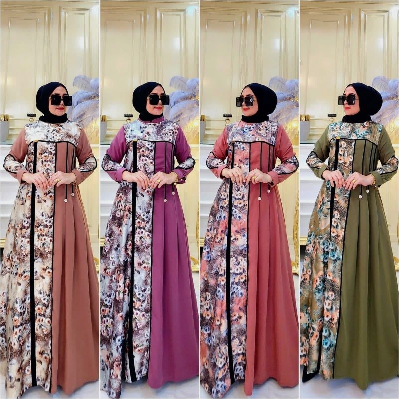 Jual Nada dress by sanada mode ( siap kirim) | Shopee Indonesia