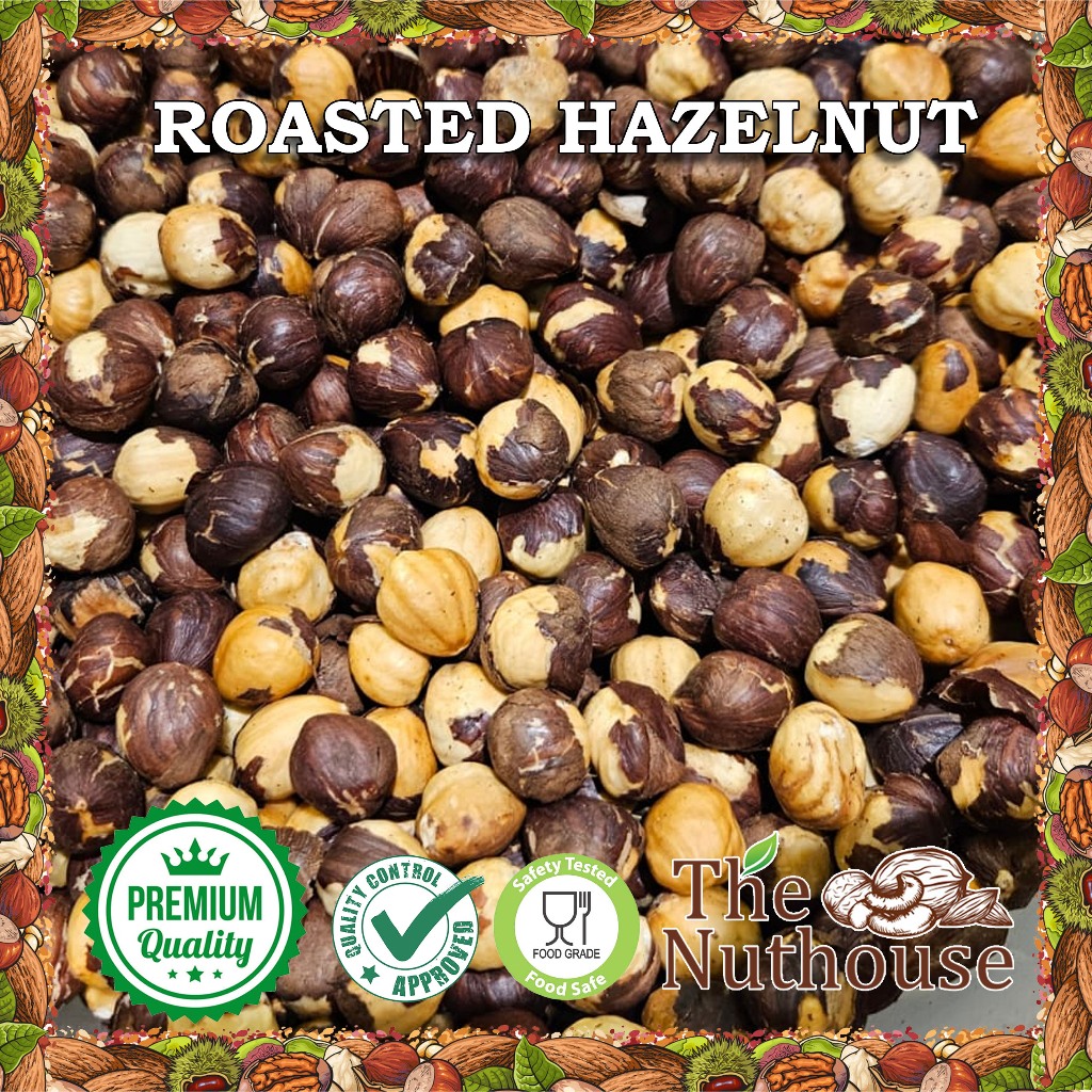 Jual 1kg Roasted Hazelnut / Kacang Hazelnut Panggang [Premium] | Shopee ...