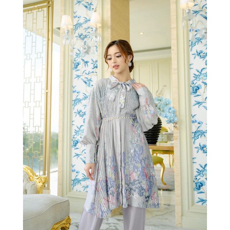 Jual Peritia Series Lilac Grey Set Mayoutfit | Raya Collection ...