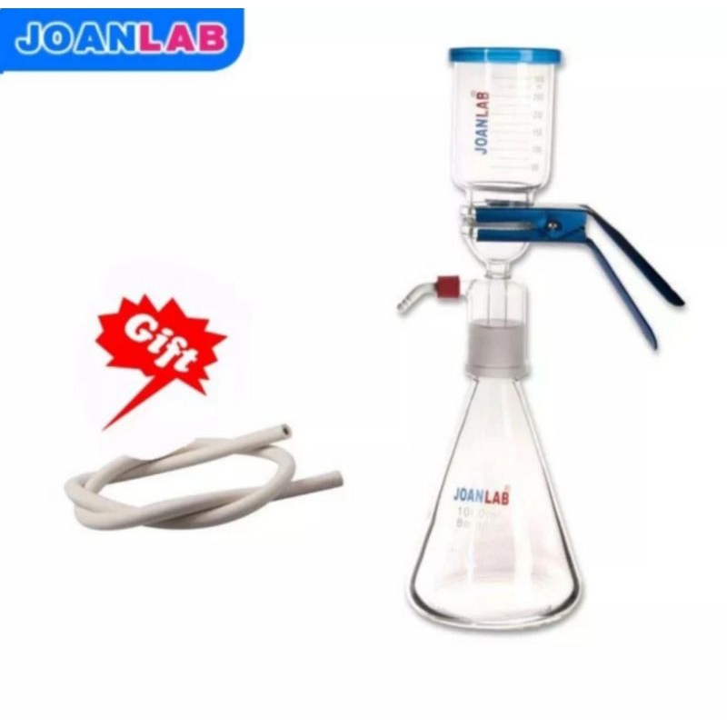 Jual Vacuum Filtration system glass 1000mL preparasi media microbiology ...