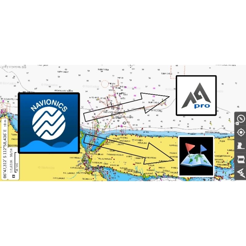 Jual Peta navionic untuk aplikasi Alpine Quest PRO seluruh dunia, Baca ...