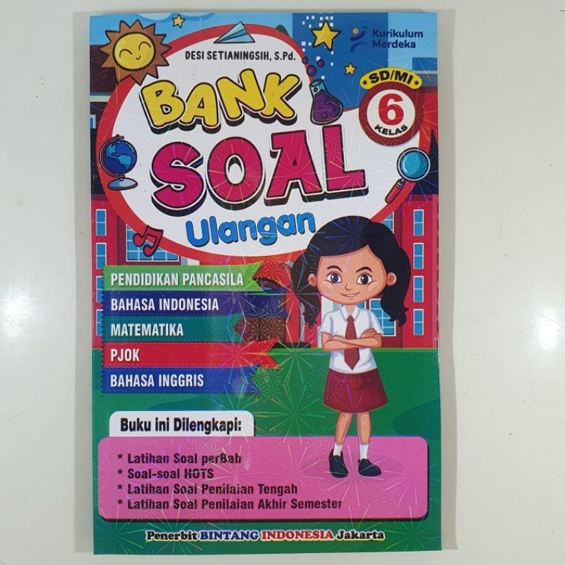 Jual Buku Bank Soal Ulangan Lengkap Untuk SD/MI Kelas 1-6 Kurikulum Merdeka Semester 1 &2 Full ...