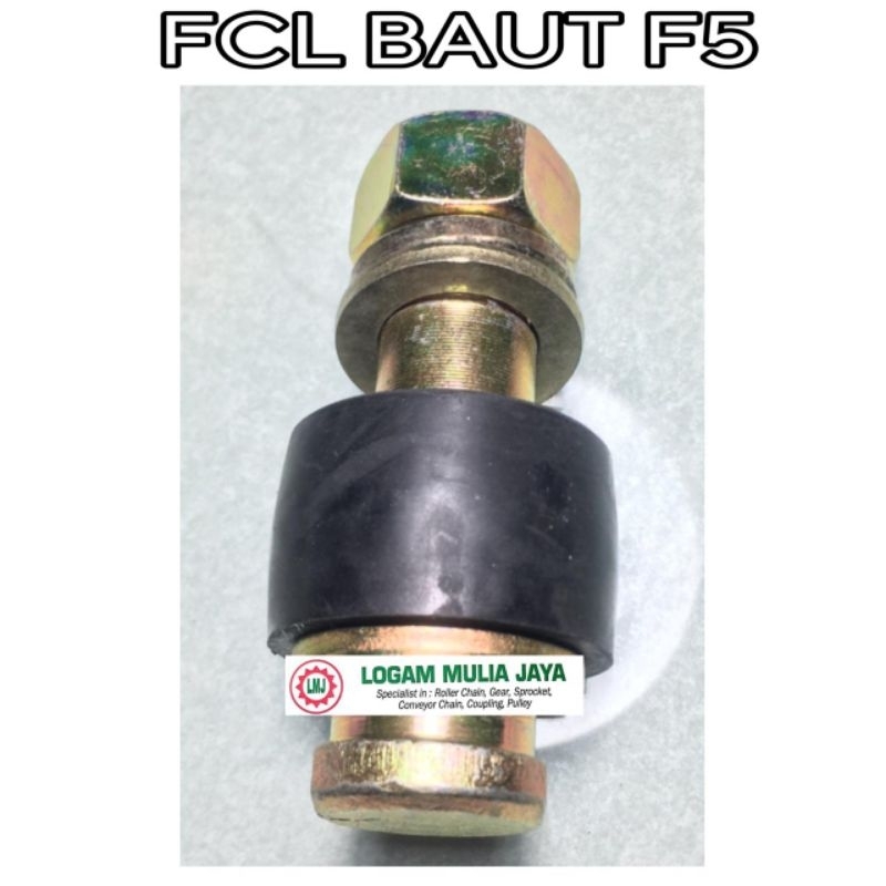 Jual BAUT F5 KOMPLIT MUR RUBBER BOLT F5 BAUT KOPLING FCL F5 BAUT FCL ...