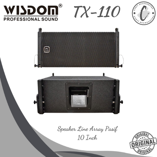 Jual Wisdom TX110 Speaker Line Array Pasif 10 Inch Original TX-110 | Shopee Indonesia