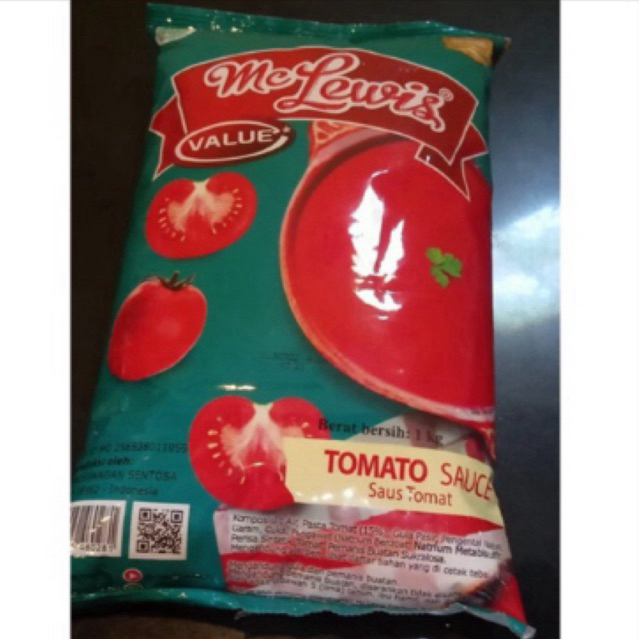 Jual mc lewis sambal extra pedas | mc lewis saos tomat kemasan 1kg ...
