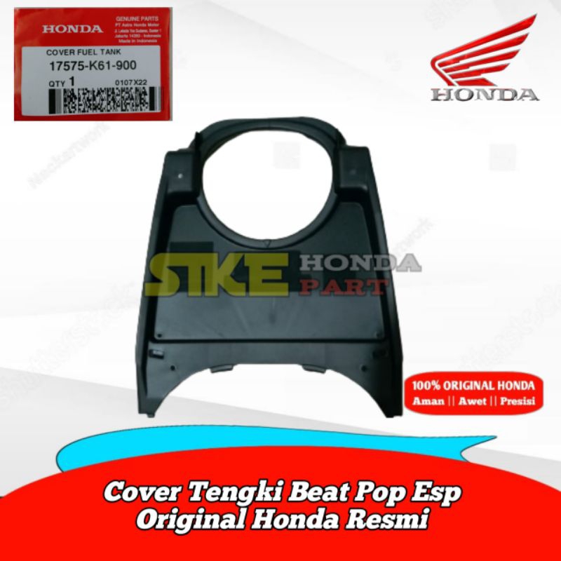 Jual 17575-K61-900 Cover Tangki Beat Pop Esp 2014 - 2109 Resmi Original ...