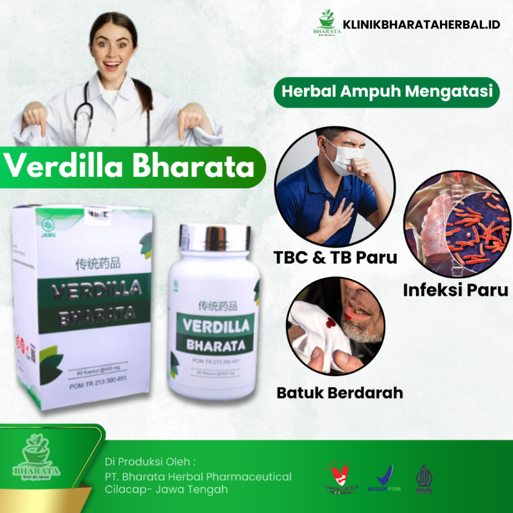 Jual Verdilla Bharata Original 100% - Obat Paru Paru - Tbc - Batuk ...