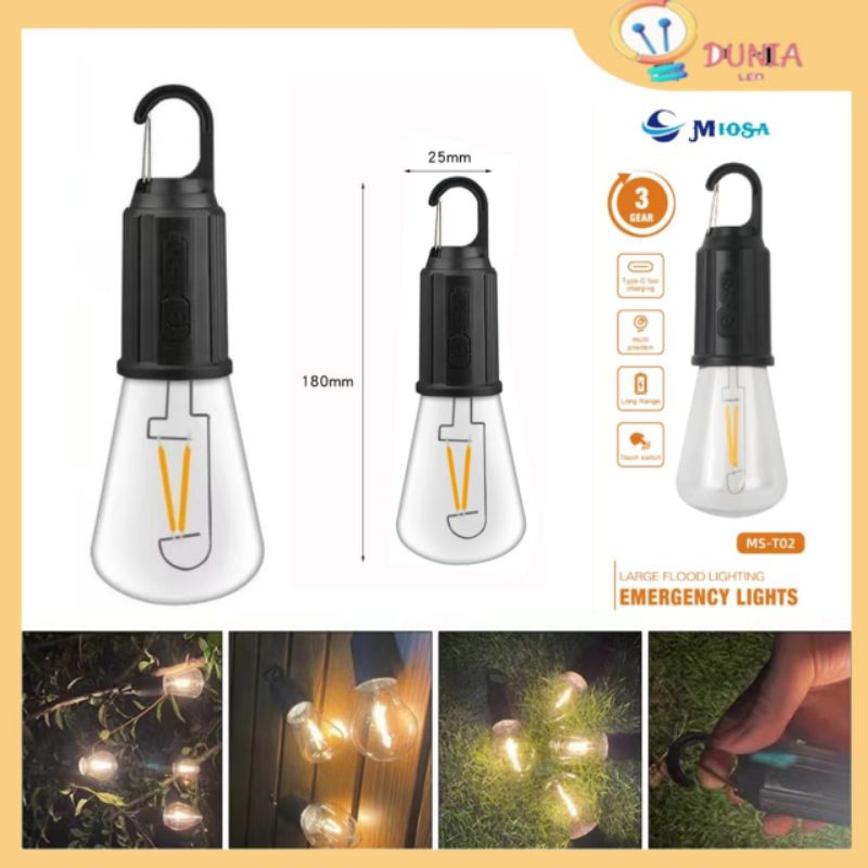 Jual Lampu Emergency Baterai Lithium/ Lampu Led Charger/Lampu Cas ...