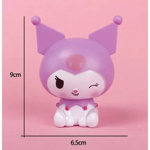 Jual Topper Kuromi Ungu Purple Figurin Dekorasi Birthday Cake Hiasan ...