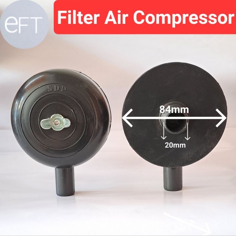 Jual Filter Kompresor udara 1/4 - 2 HP Drat 20mm SDP | Shopee Indonesia
