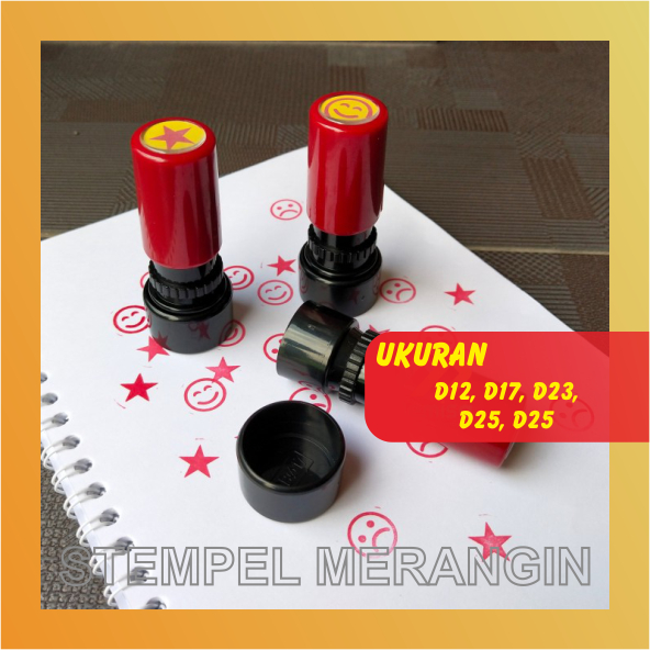 Jual STEMPEL MINI / STEMPEL LUCU / STEMPEL KARAKTER D12, D17, D23, D28 ...