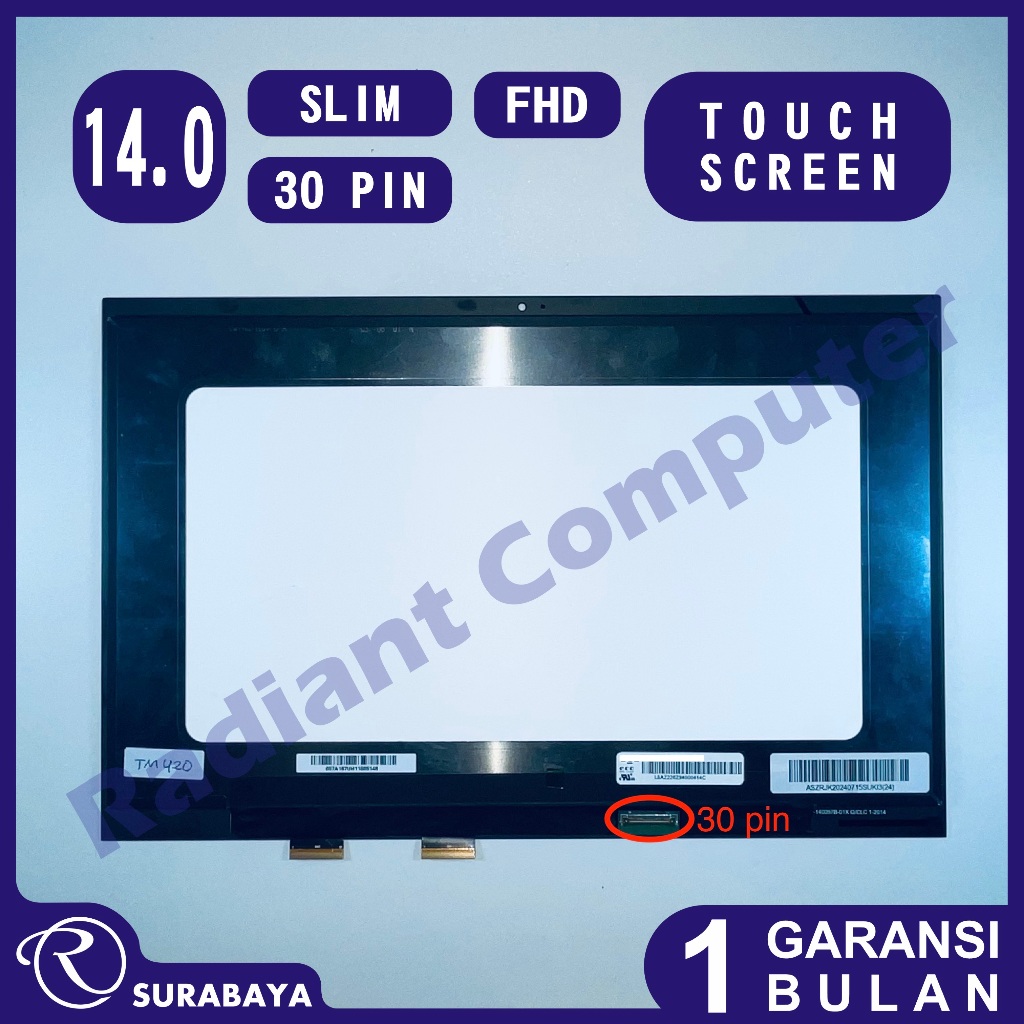Jual LCD LED Touchscreen Asus Vivobook Flip TM420 TM420I TM420IA TM420U TM420UA | Shopee Indonesia