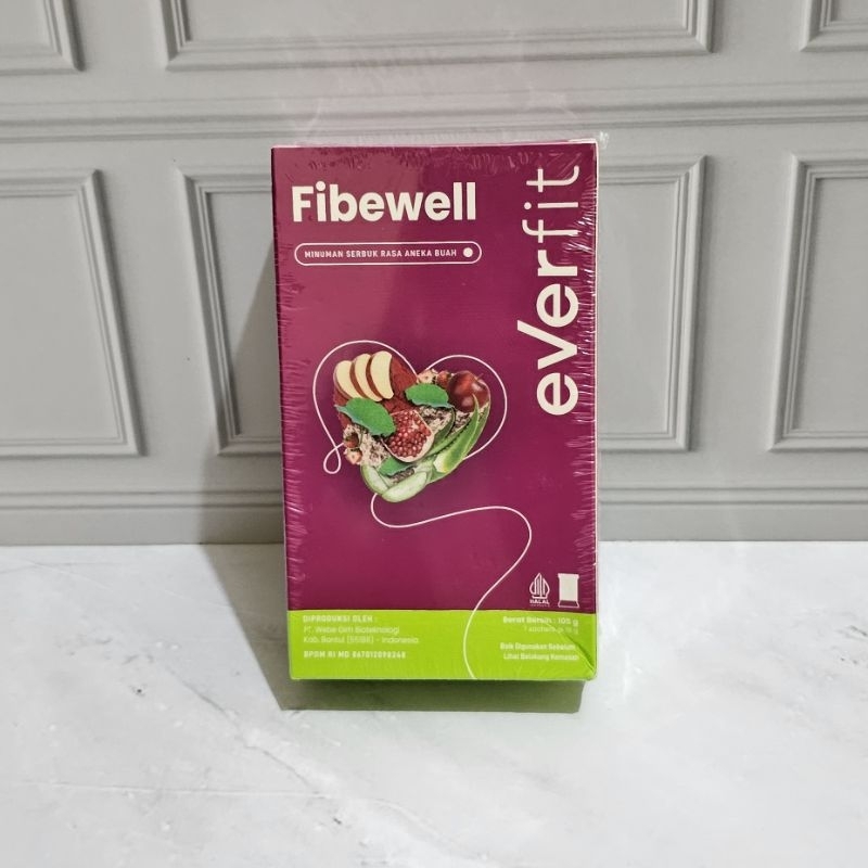 Jual Everfit Fibewell Minuman Fiber Aneka Buah (isi 7) | Shopee Indonesia