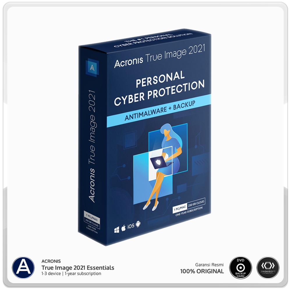 Jual Acronis True Image 2021 Essentials [1-Year Subscription] - #1 ...