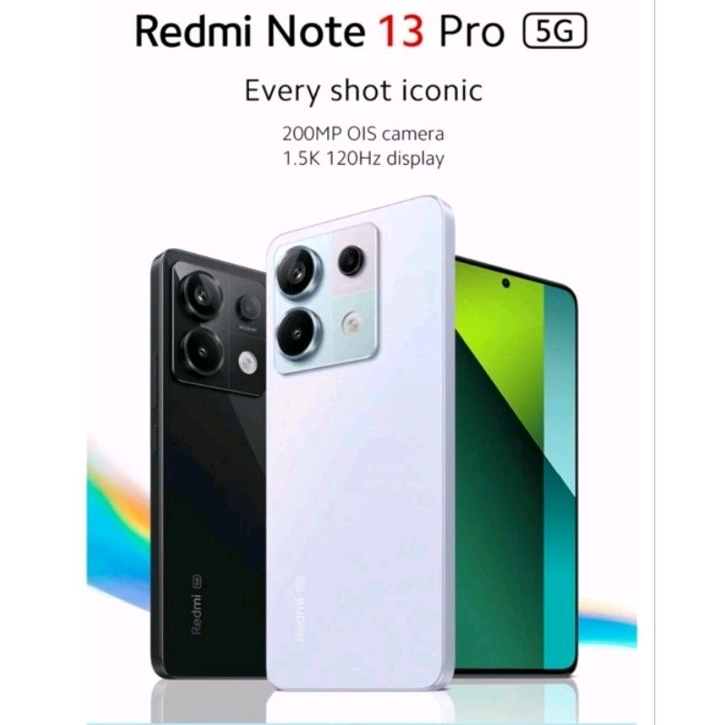 Jual Xiaomi Redmi Note 13 Pro 5G 8/256GB Garansi Resmi | Shopee Indonesia