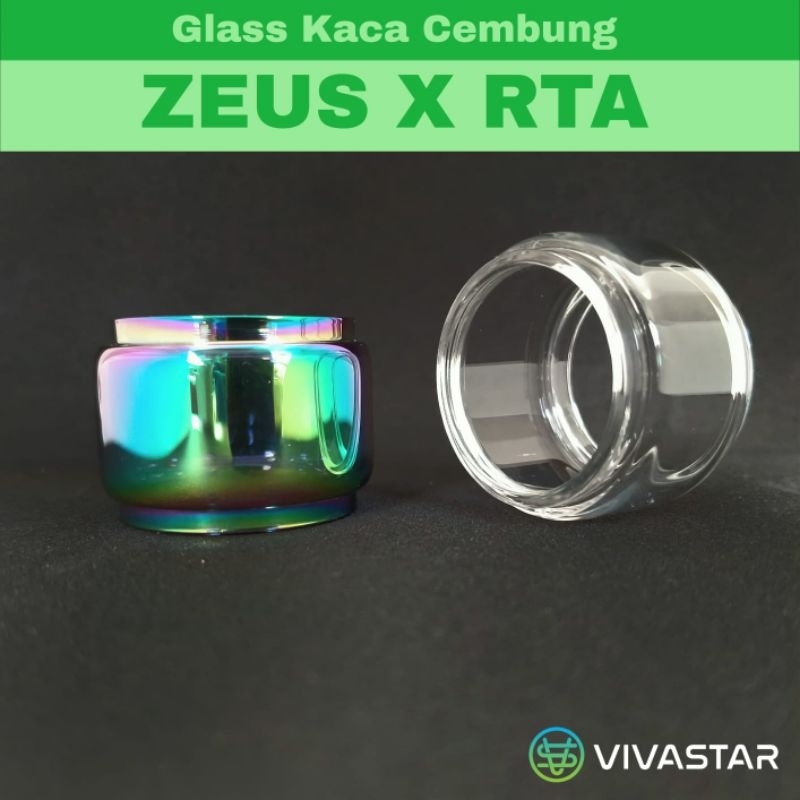 Jual Kaca Zeus X RTA Bubble Cembung Glass Replacement Tank Tabung ...