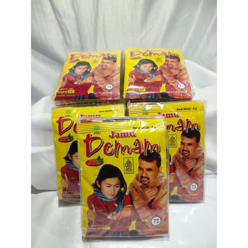 Jual Gujati Jamu Demam (1 Pack isi 10 Sachet) | Shopee Indonesia