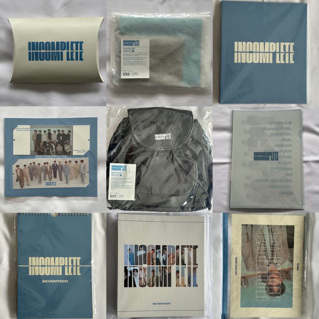 Jual PRELOVED SEVENTEEN SVT OFFICIAL MD MERCHANDISE IN-COMPLETE ...