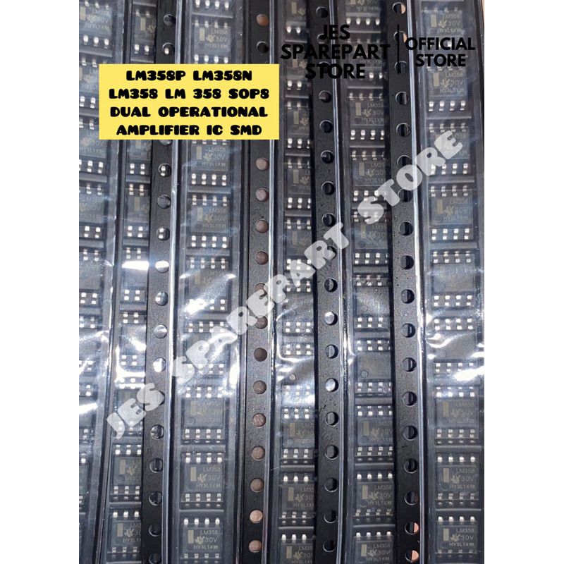 Jual LM358 SMD LM358D SOP8 LM358DR Dual Operational Amplifier Sop-8 Op-Amp | Shopee Indonesia