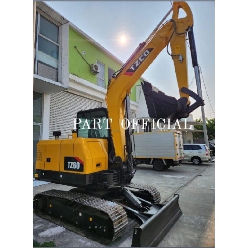 Jual New.....Excavator alat berat beko TZCO - TZ60 PC 60 buka bungkus ...